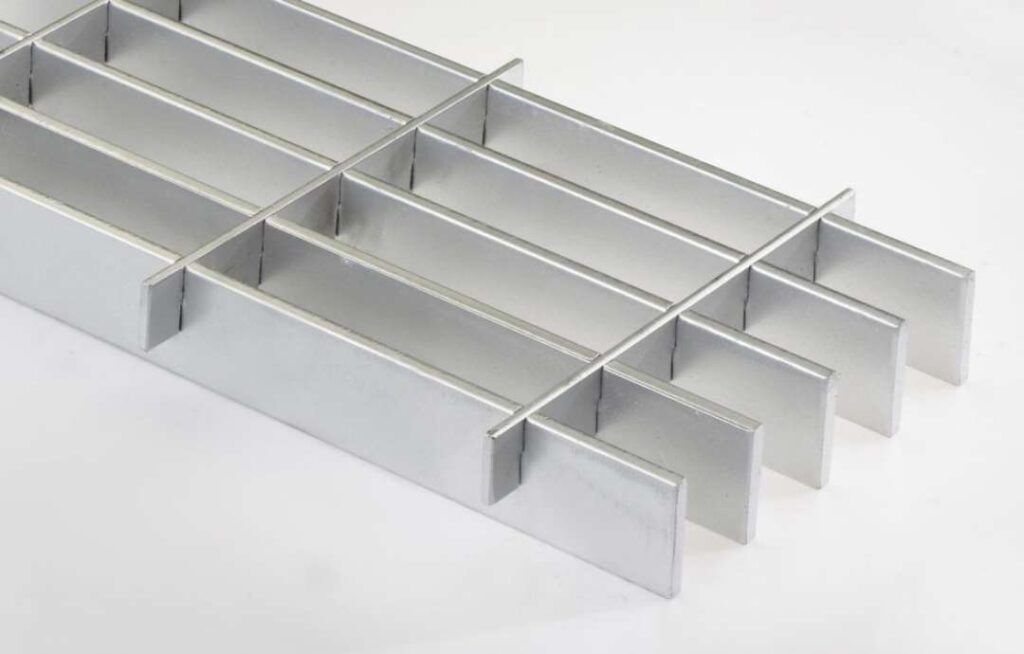 High-Duty Platform Steel Grating for Industrial and Commercial Use